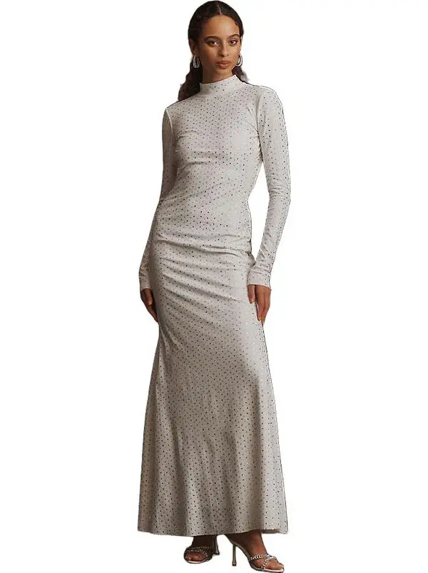 DELFI COLLECTIVE Esme Long-sleeve Maxi Dress - Ivory