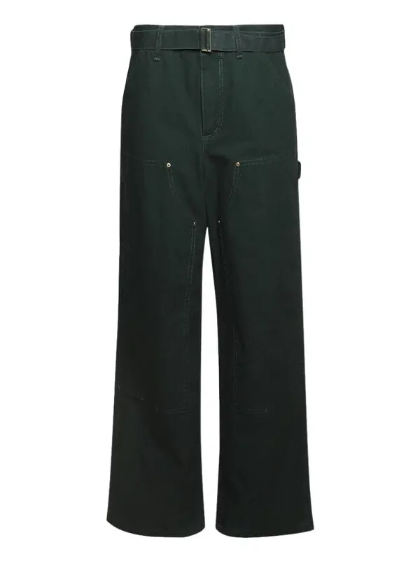 Sacai X Carhartt Wip Duck Pants - Green