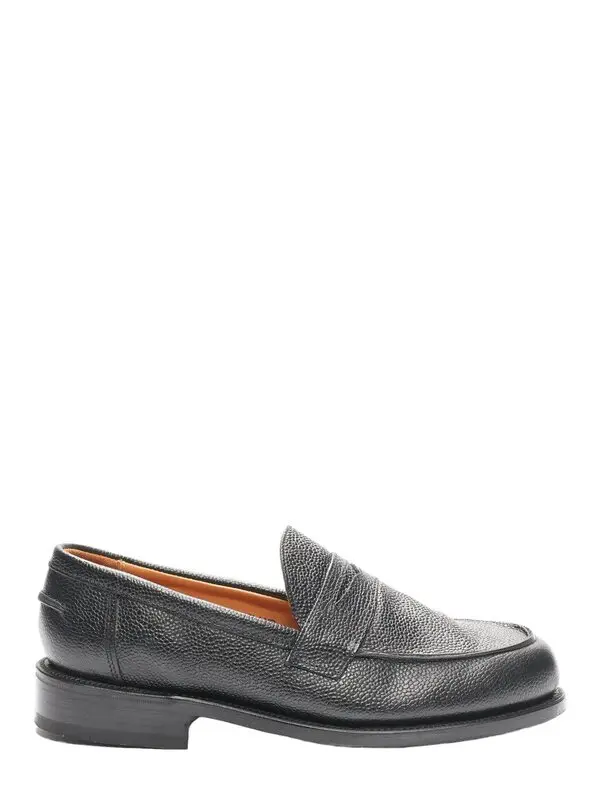 MACIAN Ludo Penny Loafer - Black