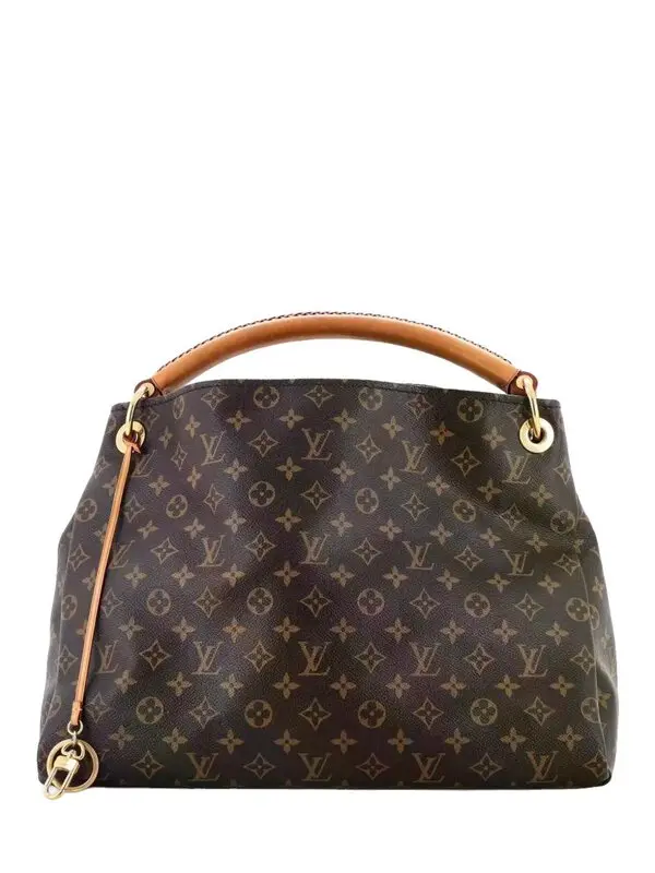 LOUIS VUITTON Artsy Mm Monogram Canvas Hobo Bag - Brown