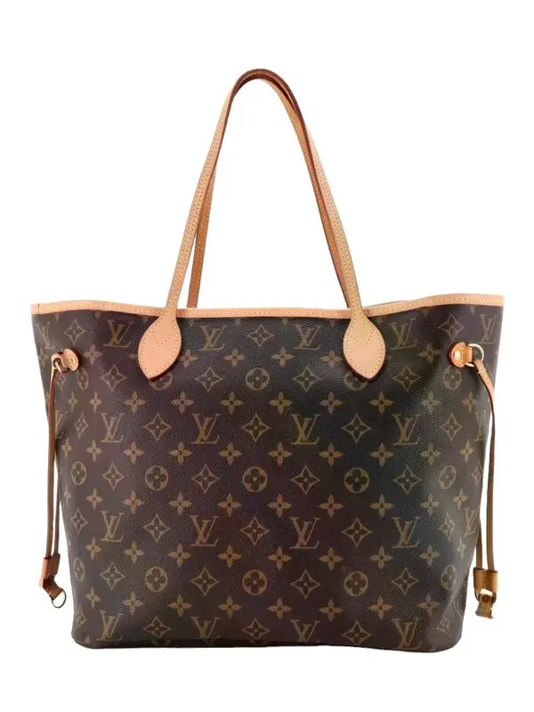 LOUIS VUITTON Neverfull Mm Tote Bag Monogram Canvas - Brown