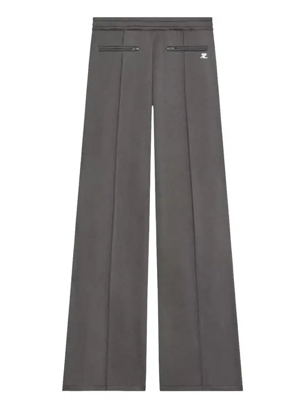 COURREGES Logo Track Pants - Grey