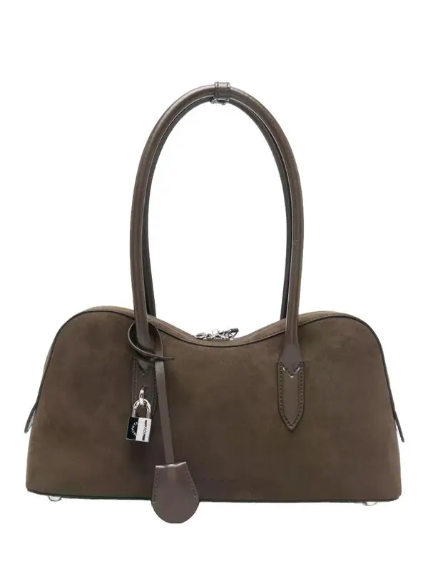 Stella McCartney Ryder Padlock Shoulder Bag - Brown
