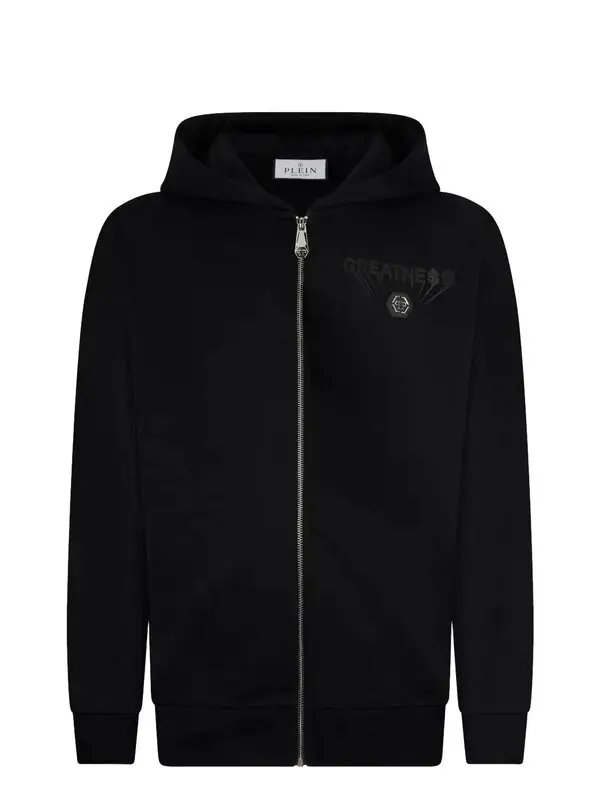 Philipp Plein Zip Hoodie - Black