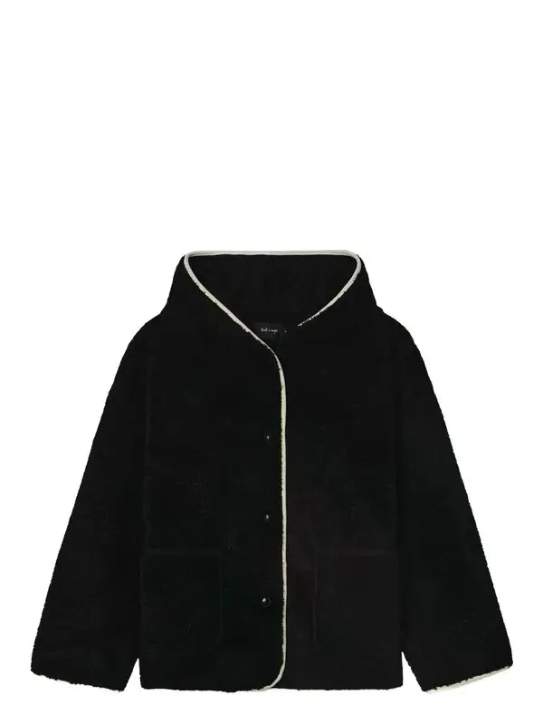 TOUT A COUP Hooded Pocket Jacket - Black