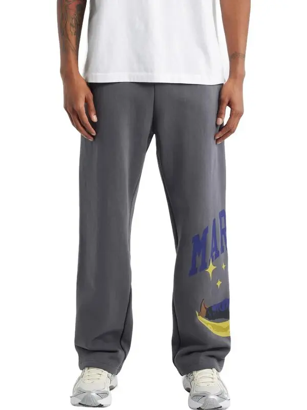 MARKET Night Rider Graphic Sweatpants - Asphalt