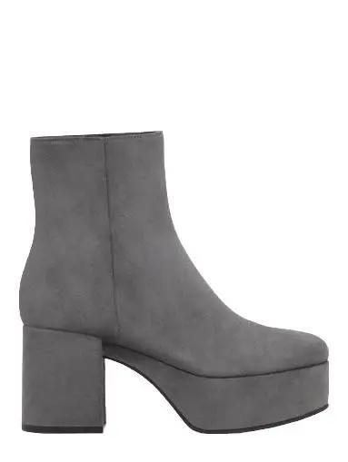 GIANVITO ROSSI Sally Booties - Grey Suede