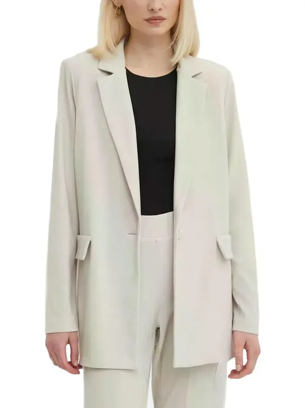 Joseph Ribkoff Notched Lapel Blazer - Neutrals