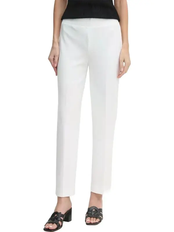 Joseph Ribkoff Split-hem Trousers - White