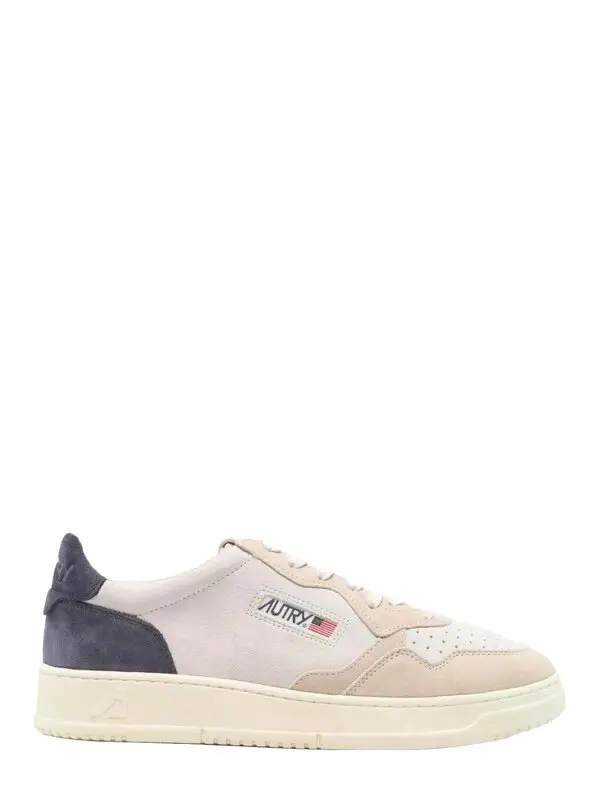 AUTRY Medalist Panelled Lace-up Sneakers - Neutrals