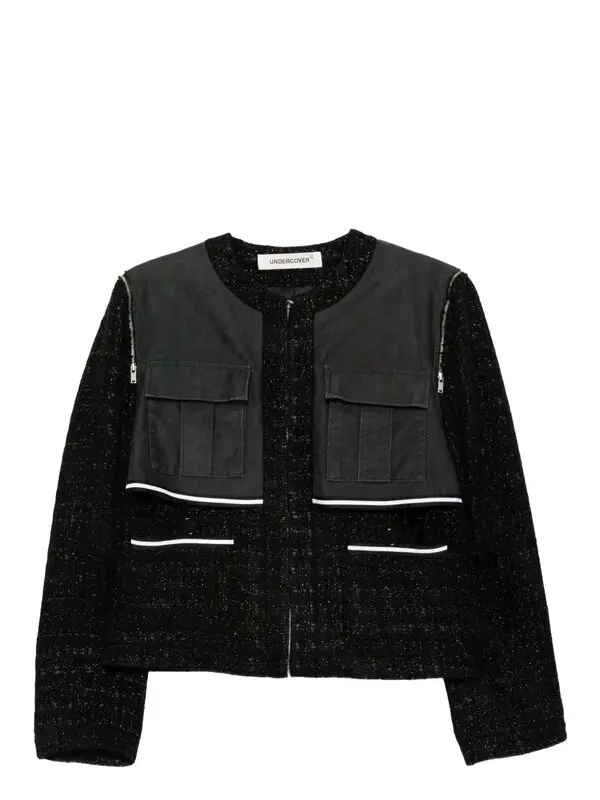 UNDERCOVERISM Tweed Jacket - Black