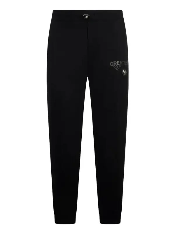 Philipp Plein Logo Track Pants - Black