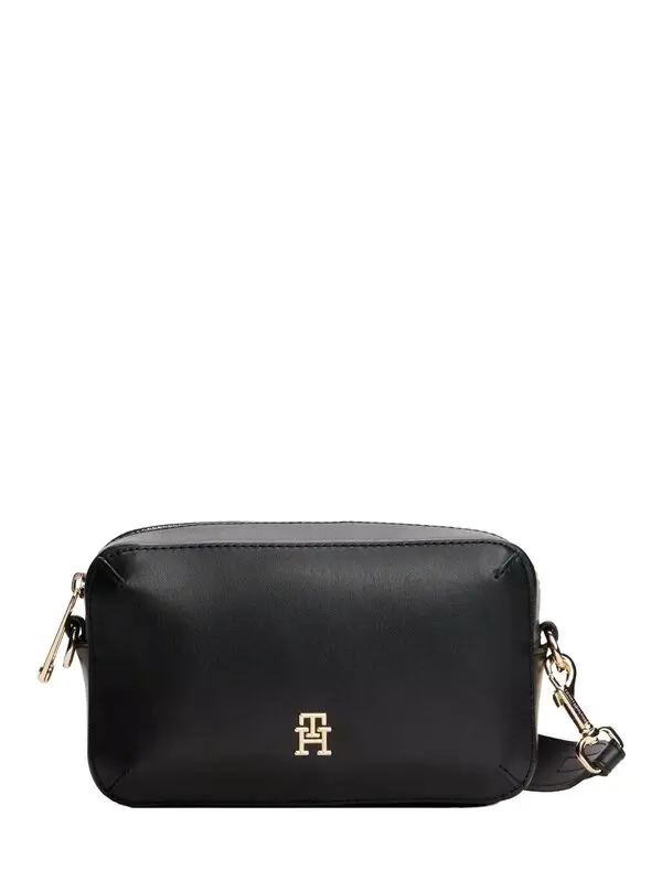 Tommy Hilfiger Logo-plaque Crossbody Bag - Black