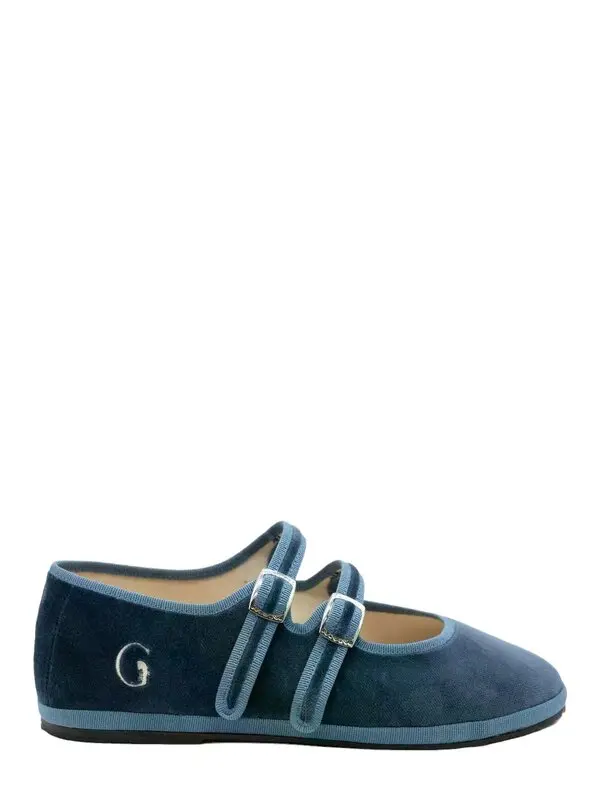 GONDOLINA Rialto Mary Jane Ballet Flats - Blue