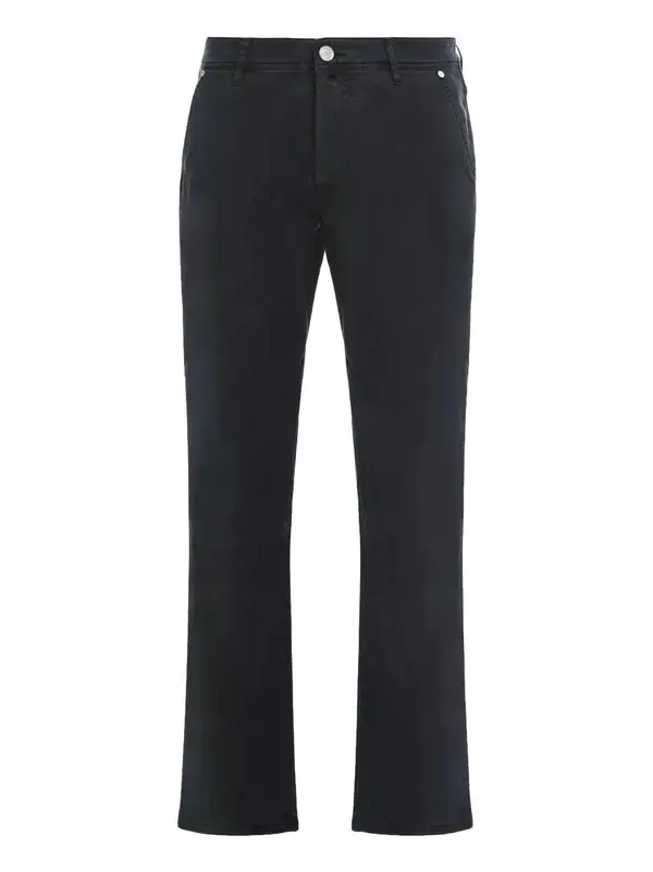 MOORER Norbert-trk Trousers - Blue