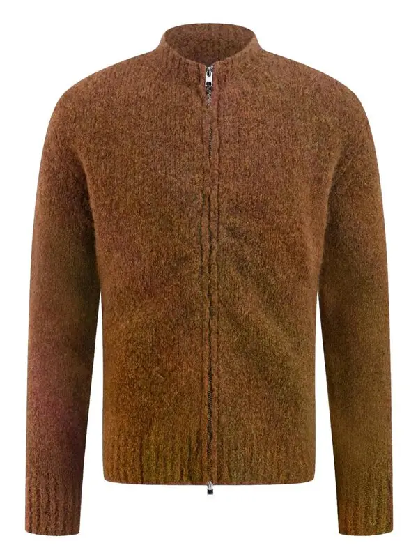 Paloma Wool Hasta Luego Zip-up Cardigan - Brown