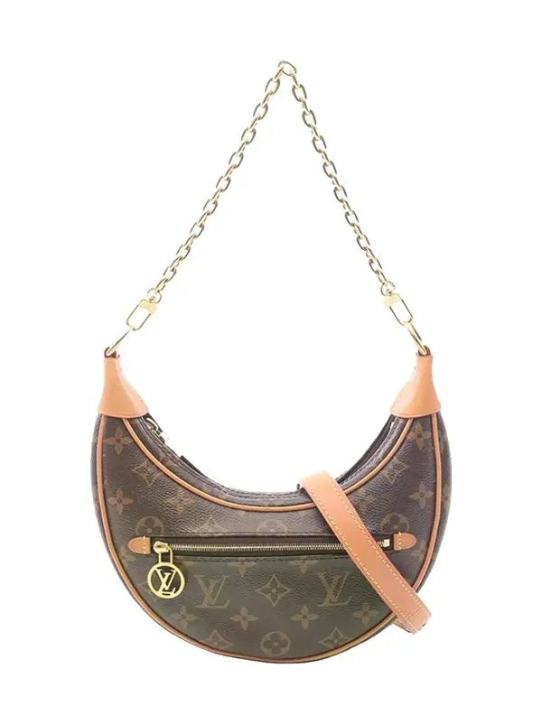 LOUIS VUITTON 2021-2025 Monogram Loop Satchel - Brown