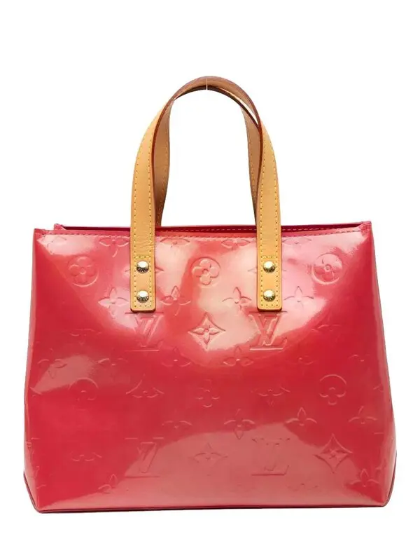 LOUIS VUITTON Monogram Vernis Reade Pm Handbag - Pink