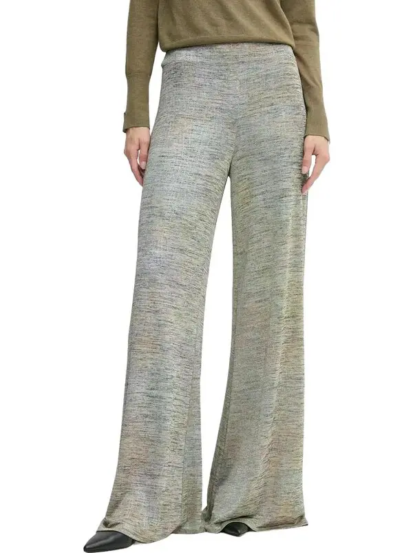Joseph Ribkoff Metallic-effect Trousers - Grey