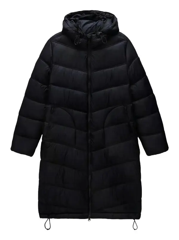 NAPAPIJRI Hooded Puffer Coat - Black