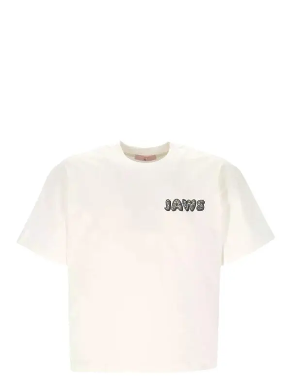 JAWS Printed T-shirt - Neutrals