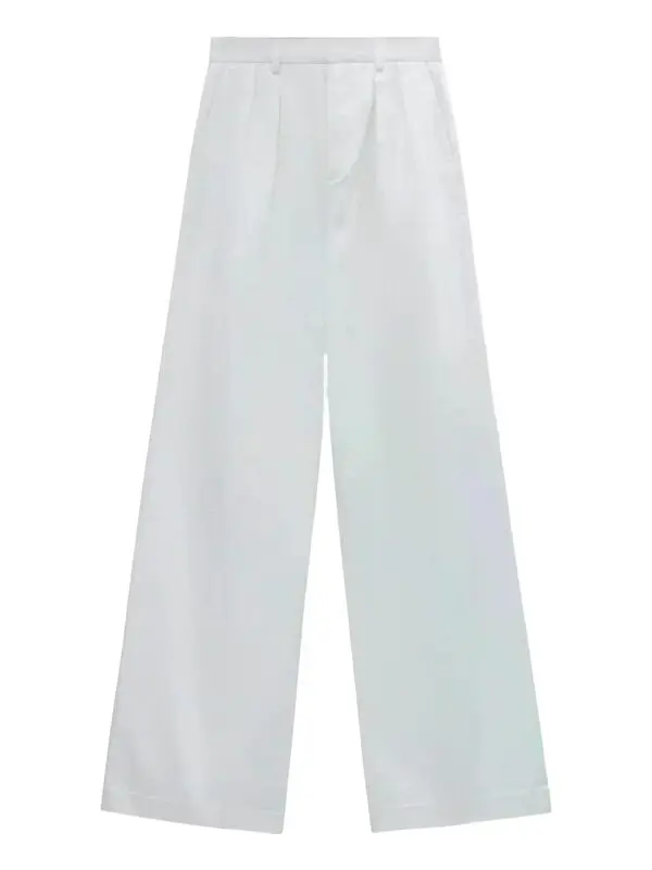 Loewe Pleated Trousers - White