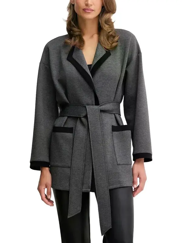 Joseph Ribkoff Belted Jacket - Grey