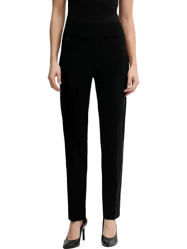 Joseph Ribkoff Logo-plaque Trousers - Black