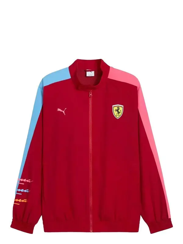 PUMA X Scuderia Ferrari Miami Limited Edition T7 Zip-up Jacket - Red