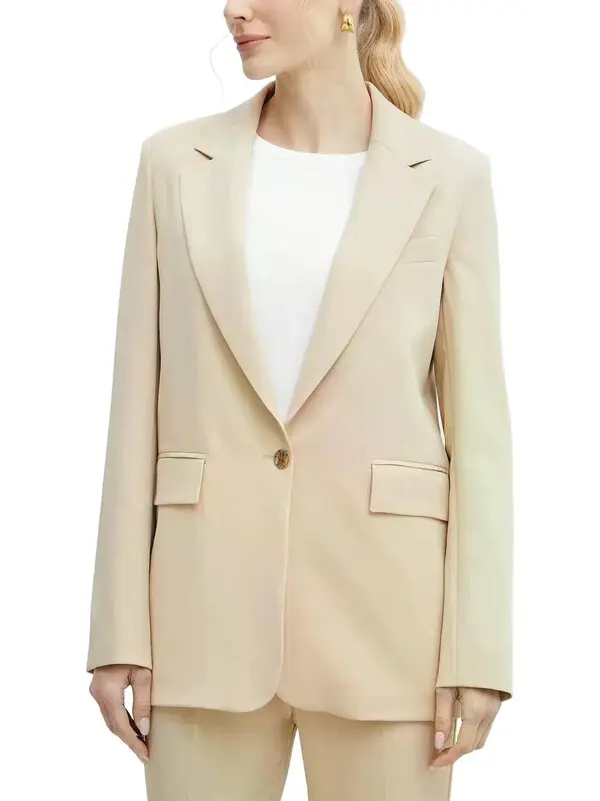 FRACOMINA Button-detailed Blazer - Neutrals