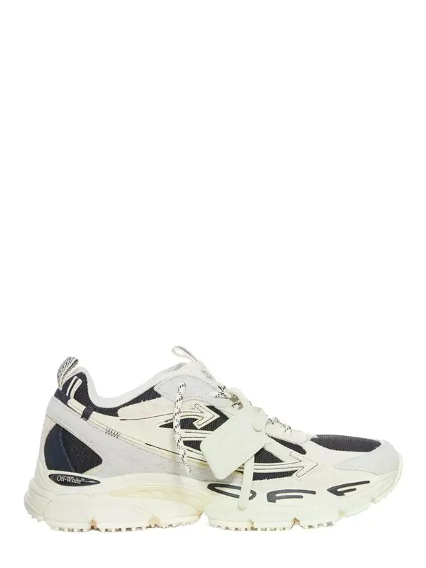 Off-White Arrow Suede Trainers - Neutrals