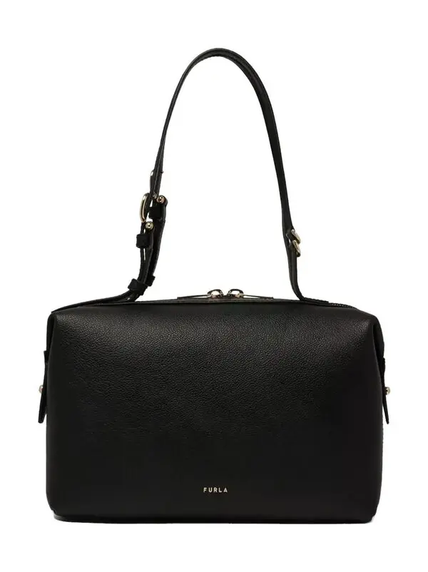 Furla Leather Tote - Black