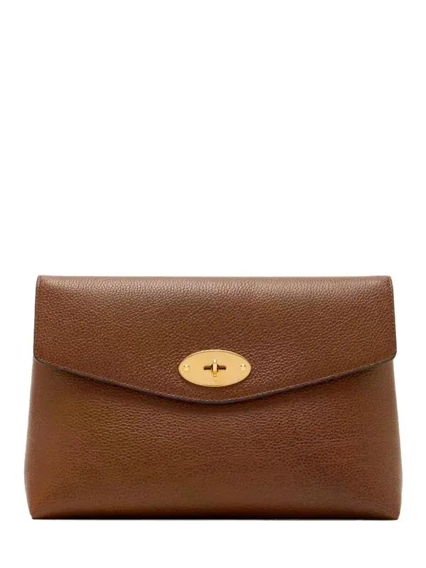 Mulberry Large Darley Cosmetic Pouch - Brown