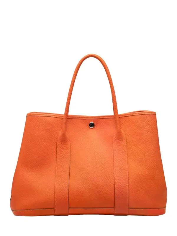Hermès 2015 Garden Party 36 Tote Bag - Orange