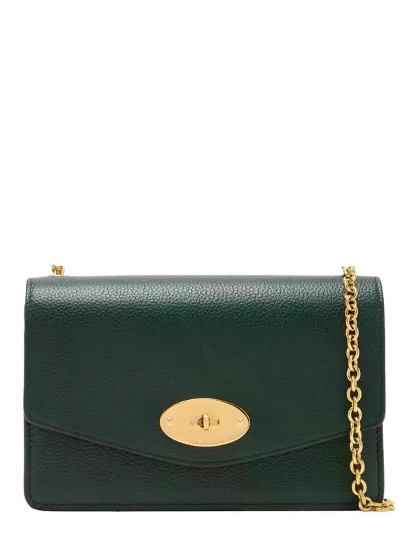 Mulberry Small Darley Turn-lock Cross Body Bag - Green