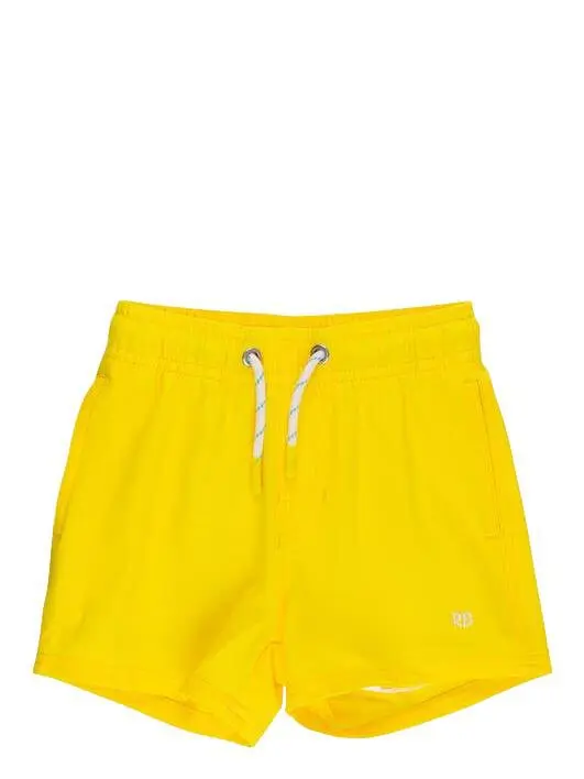 RUGGEDBUTTS Stretch Swim Trunks With Upf 50+ Sun Protection - Neon Yellow