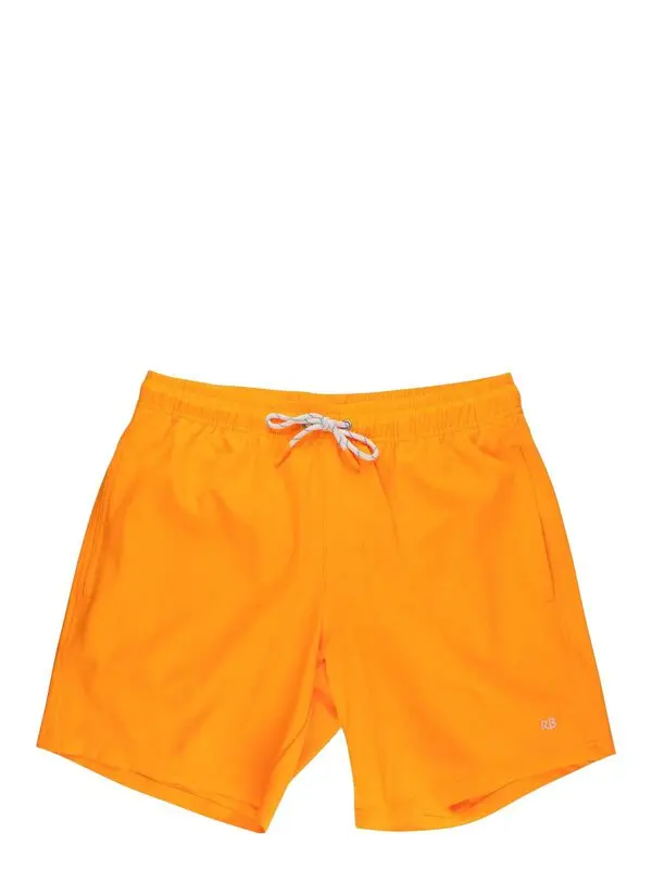 RUGGEDBUTTS Stretch Swim Trunks - Neon Orange