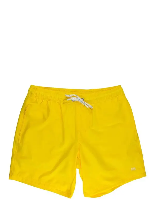 RUGGEDBUTTS Stretch Swim Trunks - Neon Yellow