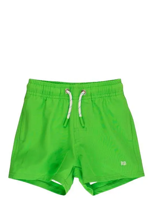 RUGGEDBUTTS Stretch Swim Trunks - Neon Lime