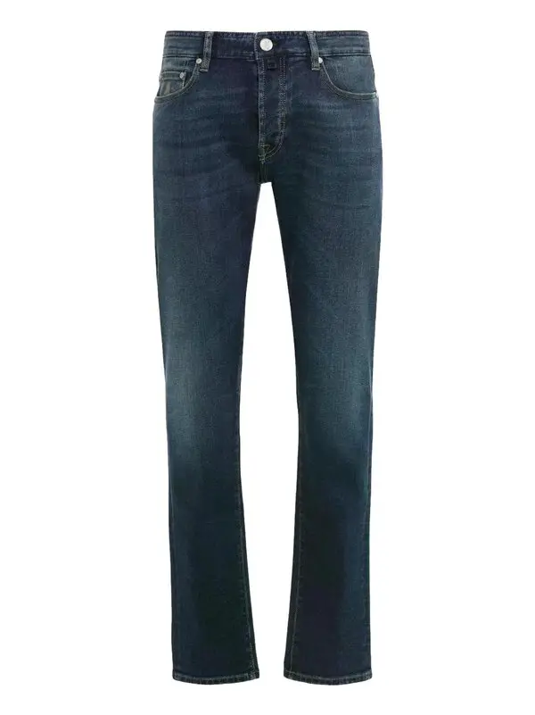 MOORER Five-pocket Jeans - Blue