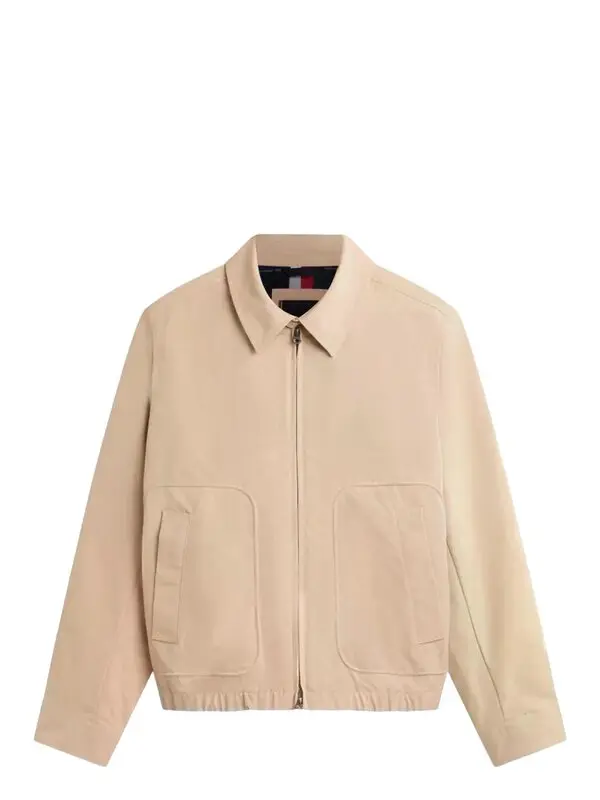 Tommy Hilfiger Pocket Zip-up Jacket - Neutrals