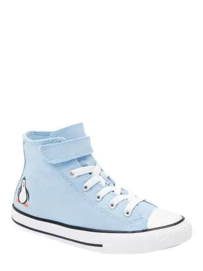 CONVERSE Penguin All Star Easy On Canvas High Top Sneaker - Blue It/black/white