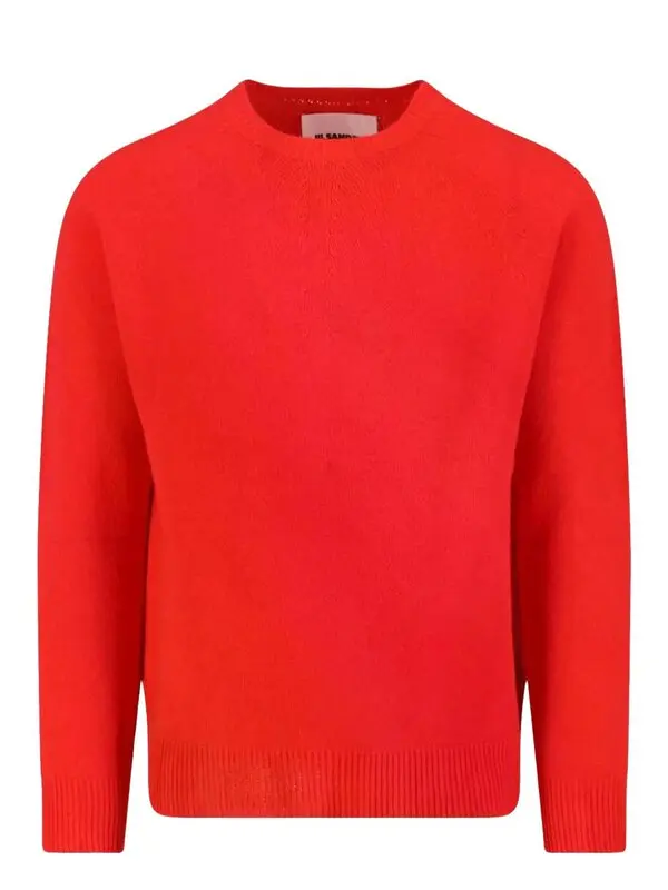 JIL SANDER Crew-neck Sweater - Red