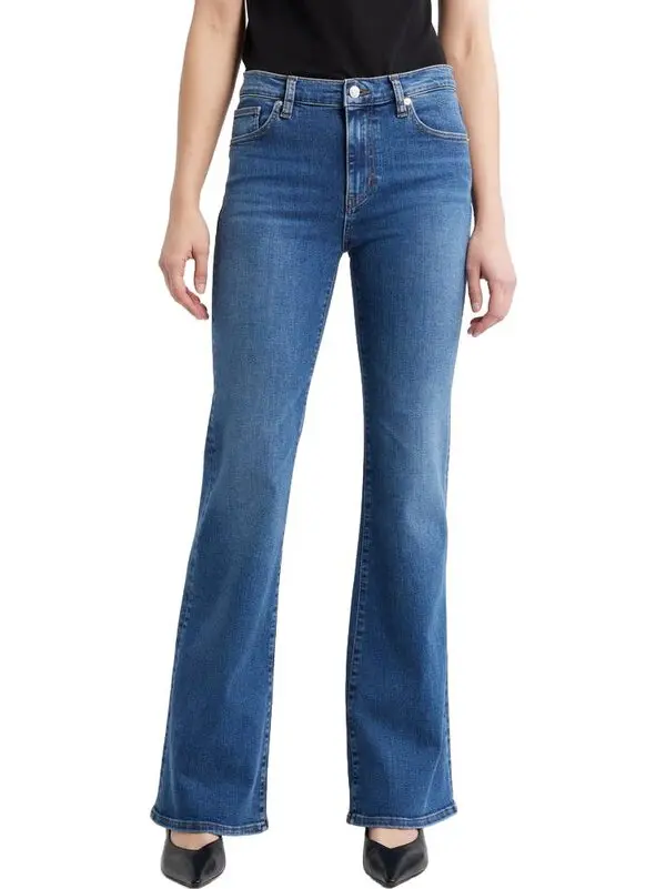 FRAME The Icon High-rise Flare Jeans - Foxley