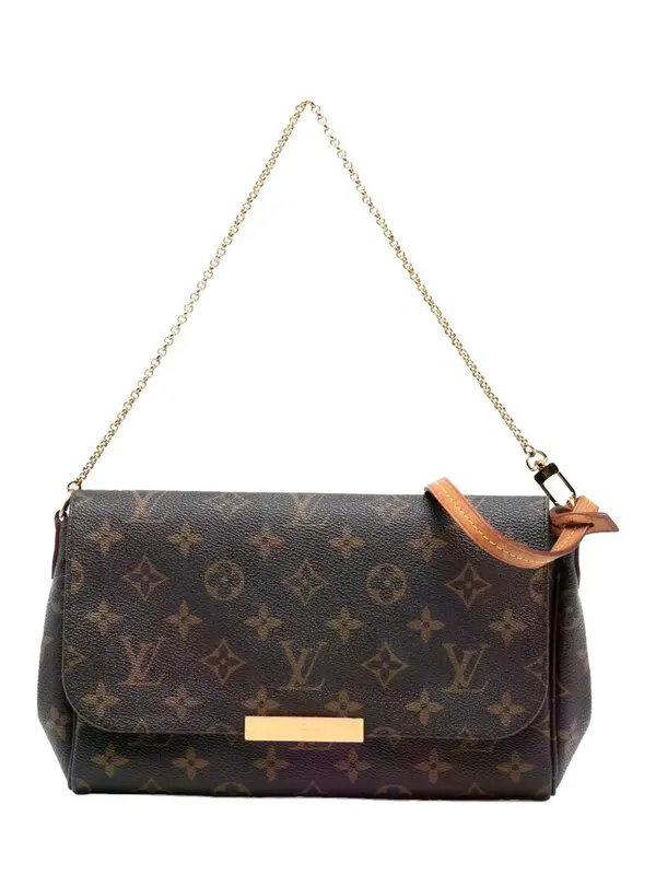 LOUIS VUITTON 2018 Monogram Favorite Pm Satchel - Brown
