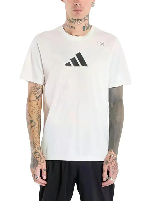 Adidas Training All_gym Graphic T-shirt - Neutrals