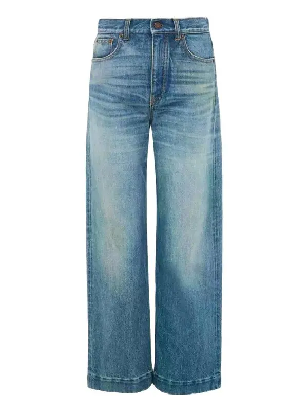 Chloé Cropped Jeans - Blue