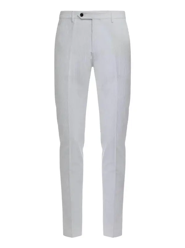 MOORER Carlon-ves Corduroy Trousers - White