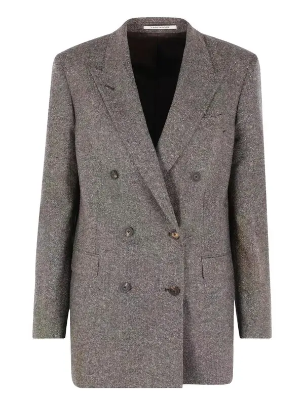 Tagliatore Double-breasted Blazer - Brown