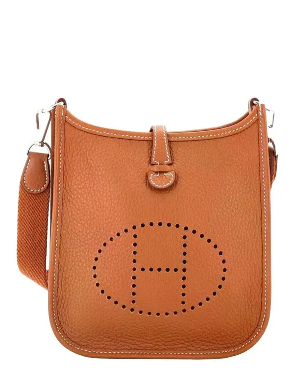 Hermès Evelyne Tpm Crossbody Bag Clemence Gen Iii - Brown